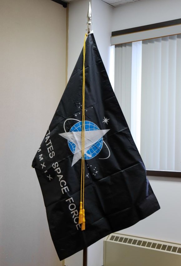 New flag in Veteran's Center - 3/5/2024 - KCC Newsroom